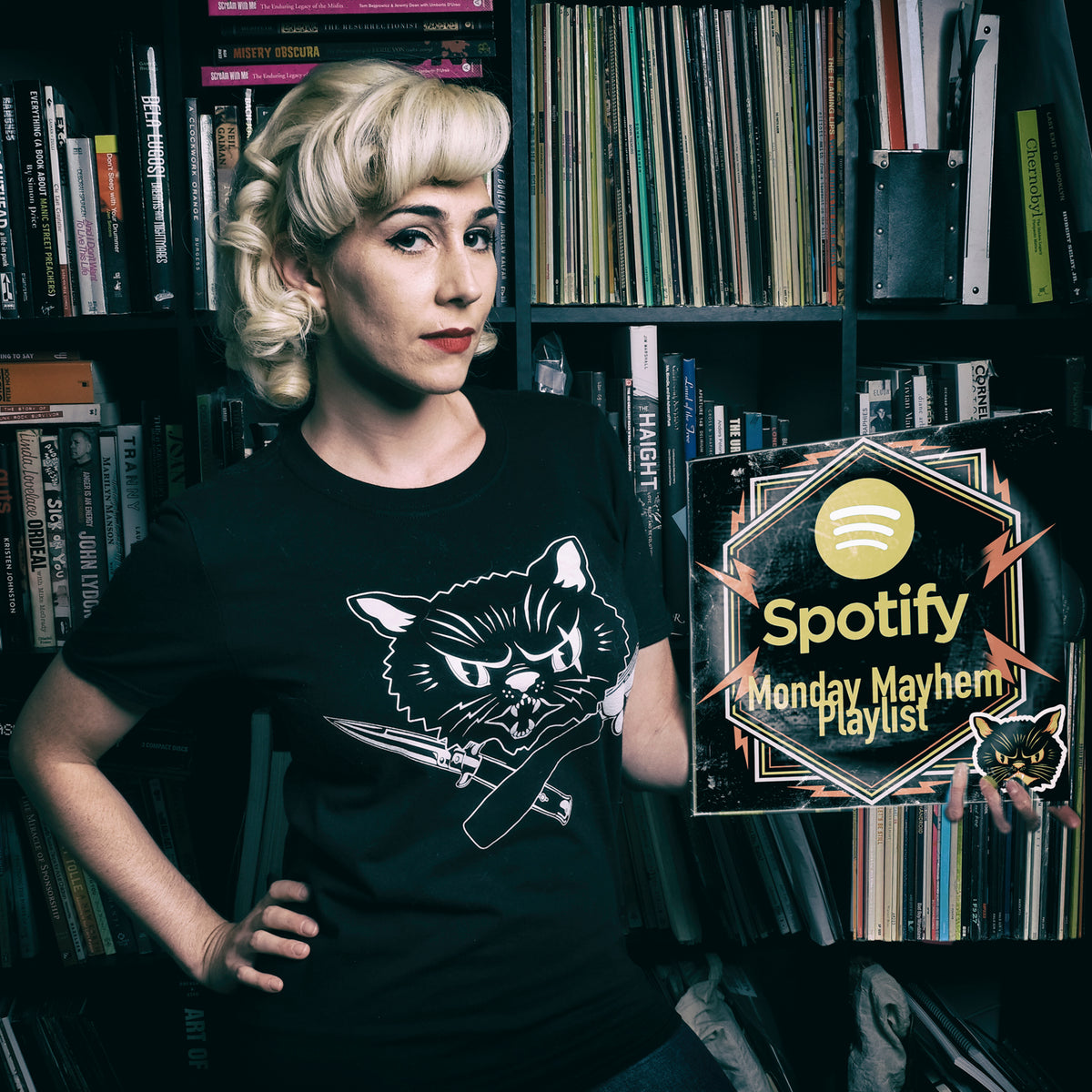 Monday Mayhem; Bands and books. – Catfight Coffee